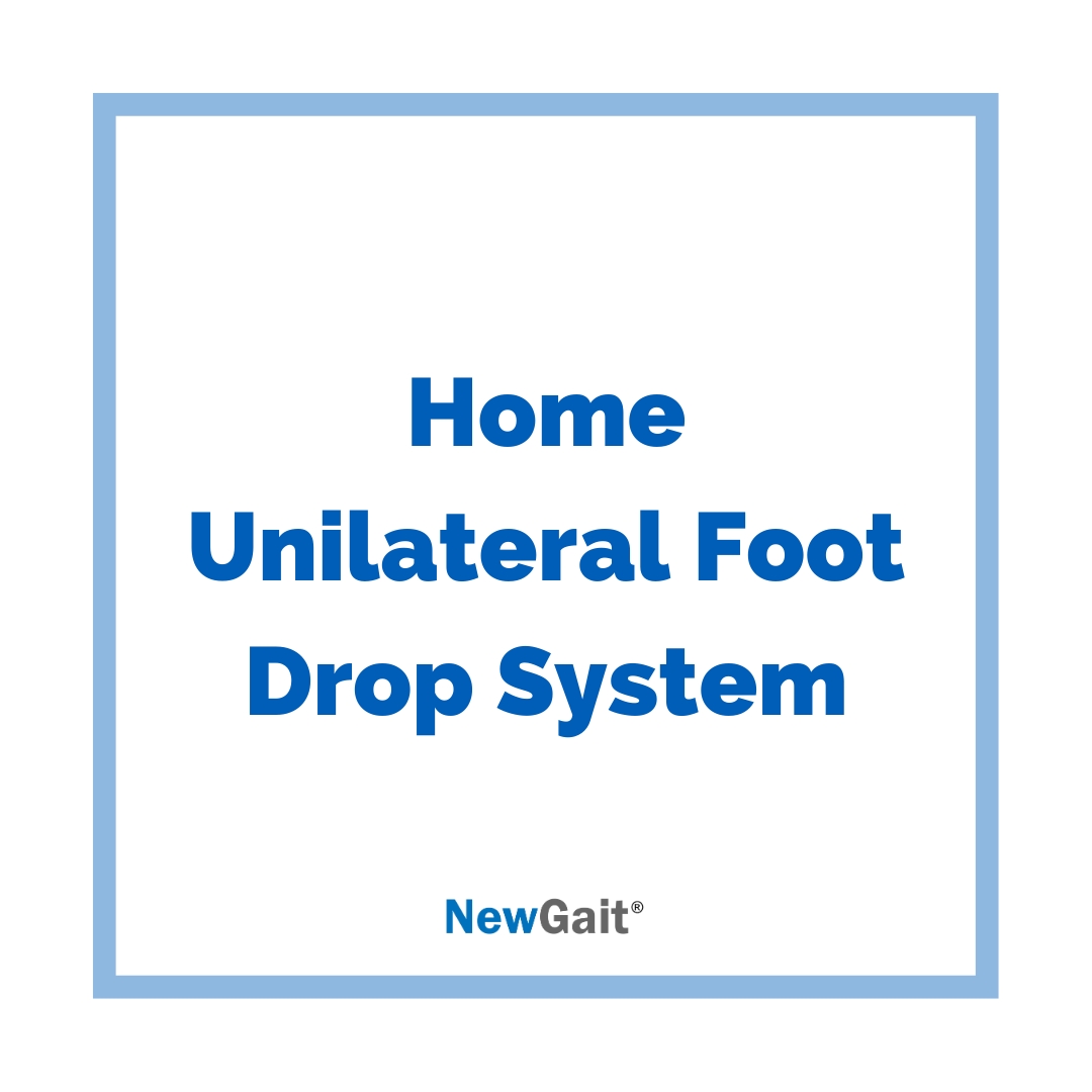 Home Unilateral Foot Drop System - NewGait